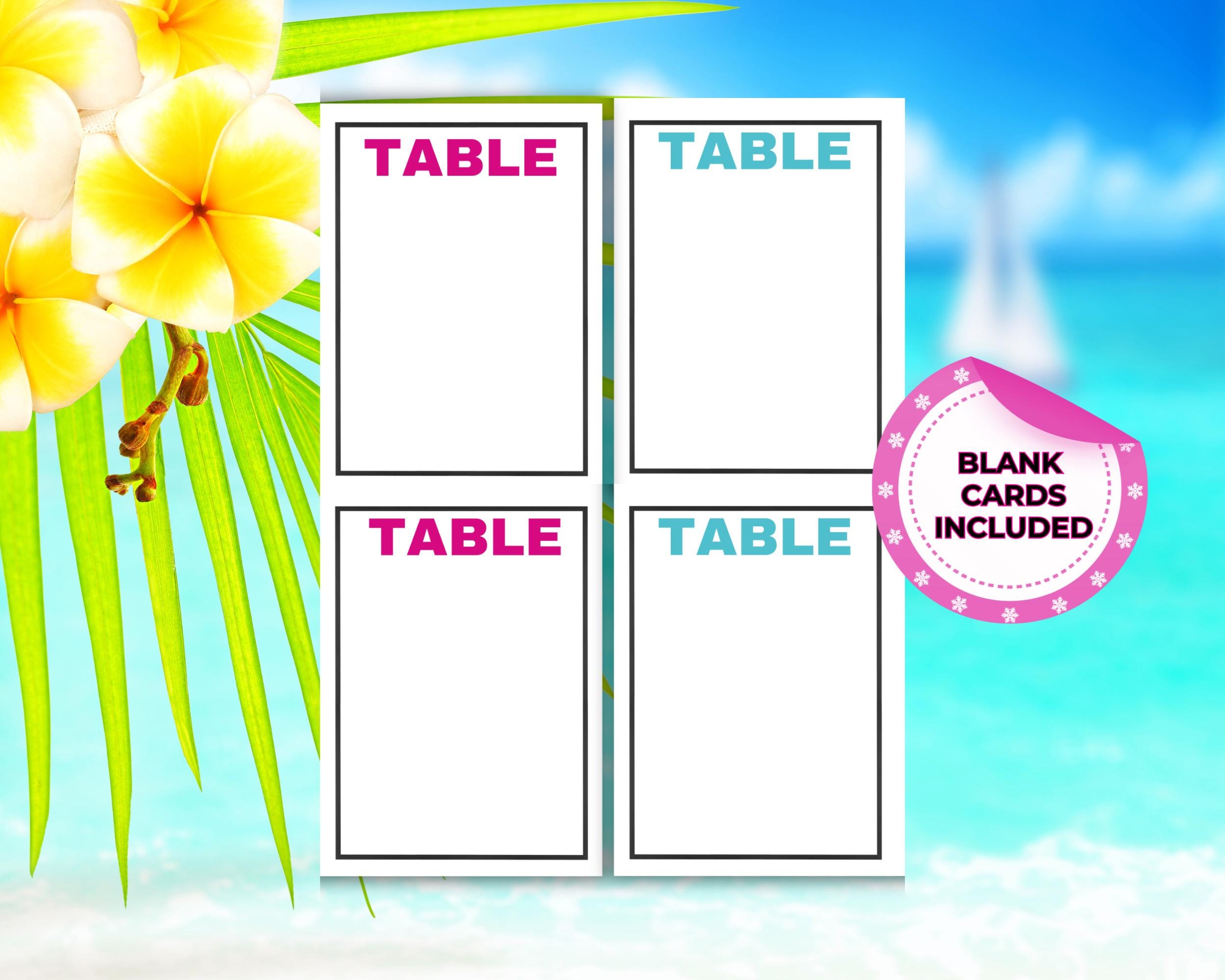 Luau Bunco Game, Hawaiian Party Game, Tropical Dice Game, Beach Theme ...