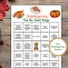 Thanksgiving Bingo, Thanksgiving Find the Guest, Icebreaker Bingo ...