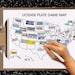 License Plate Game Map Bundle - License Plate Hunt Map Bundle ...