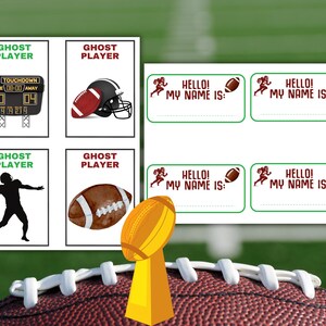 Football Bunco Game, Football Party Game, Tailgate Party Games ...