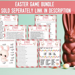 What's Your Easter Name, Easter Name Game, Easter Game for Kids, Easter ...