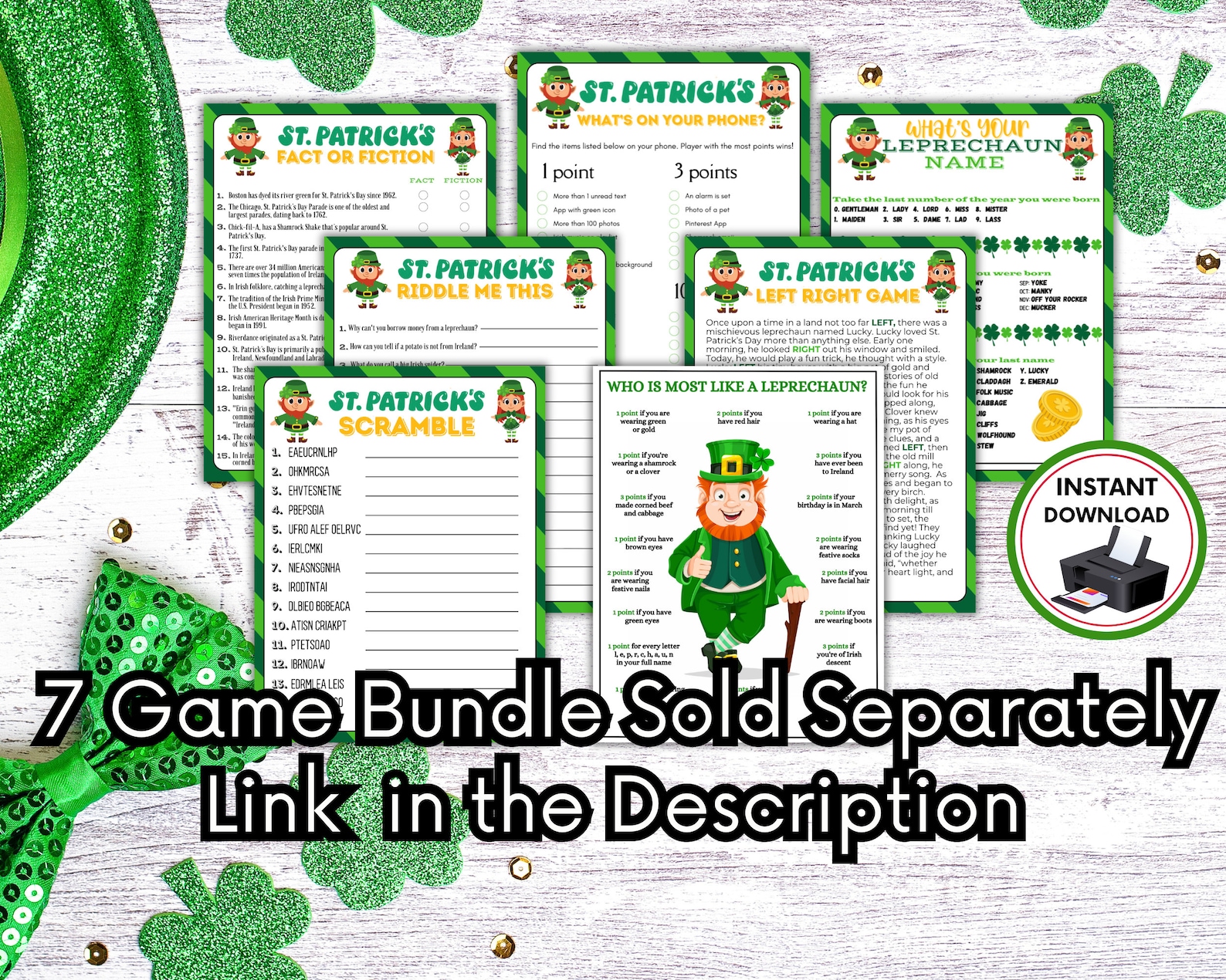 Leprechaun Letter for Leprechaun Trap, Leprechaun Note for St. Patrick ...