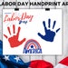 Labor Day Handprint Craft, Labor Day 2024, Labor Day Craft, Labor Day ...