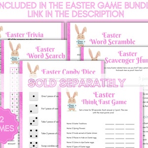 Easter Word Search, Easter Games, Easter Crossword Puzzle Printable ...