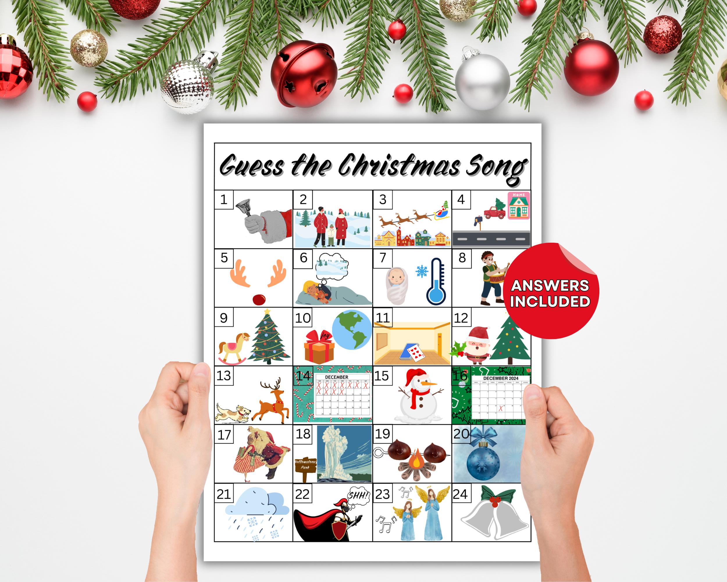 Christmas Trivia Bundle, Holiday Trivia, Christmas Song Game, Work ...