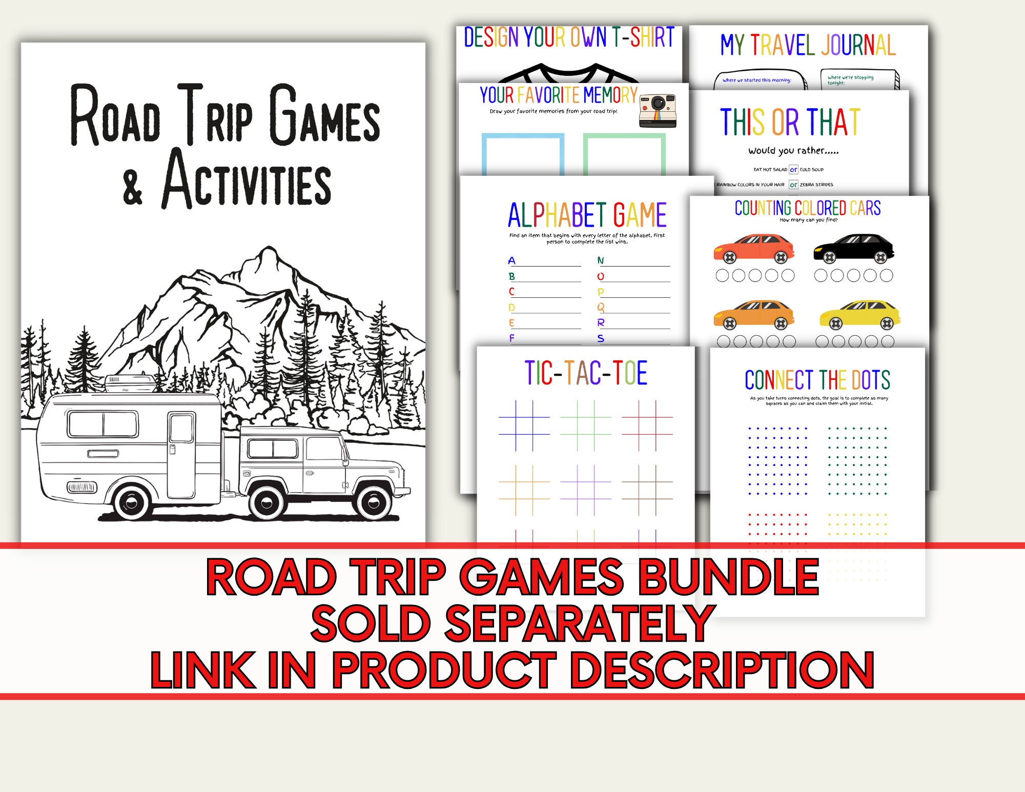 License Plate Game With Map - Road Trip Games - Printable License Plate ...