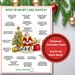Who is Most Like Santa Christmas Party Game Christmas Mix - Etsy