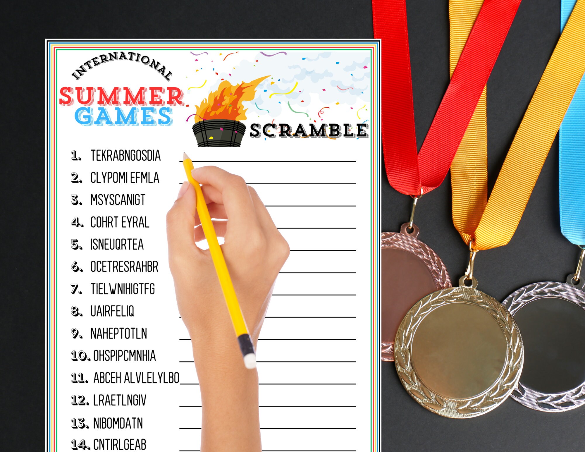 2024 Summer Games Bundle, 2024 Summer Sports, 2024 Summer Games ...