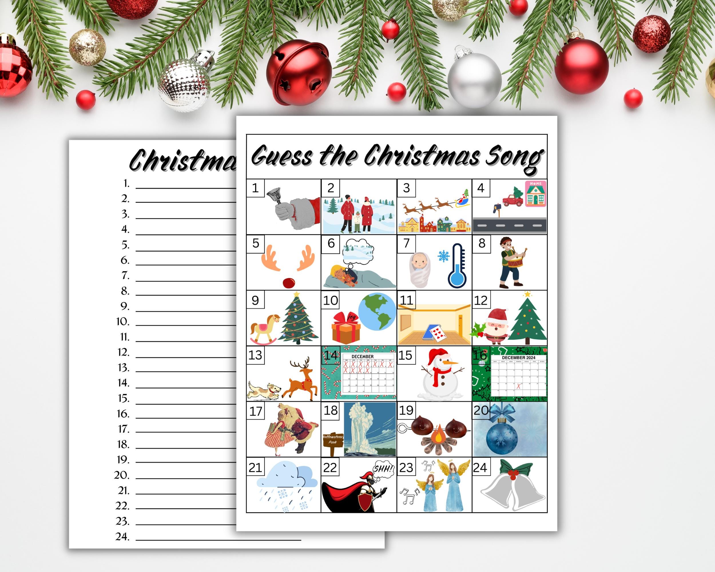 Christmas Trivia Bundle, Holiday Trivia, Christmas Song Game, Work ...