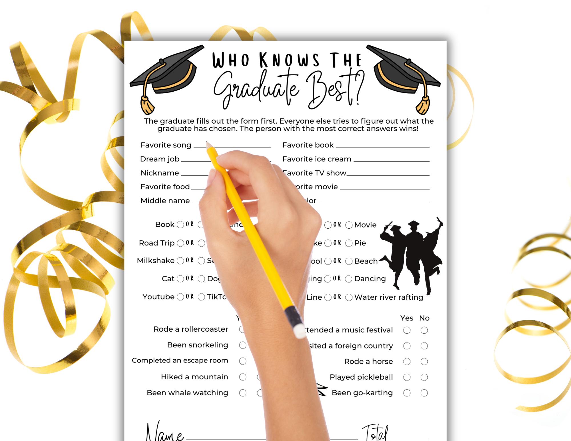 Who Knows the Graduate Best, 2026 Graduation Games, Class of 2026 ...