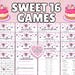 Sweet 16 Games, Sweet 16 Birthday Party Game, Teen Birthday Games ...