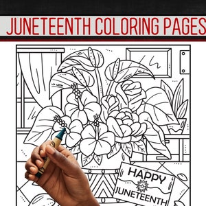 Juneteenth Coloring Pages, Juneteenth Activities, Juneteenth Preschool ...