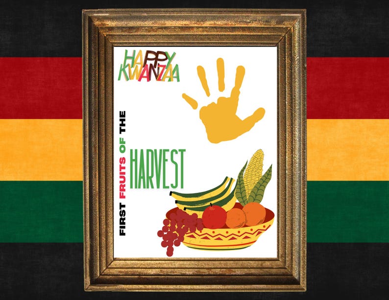 Kwanzaa Handprint Craft, Kwanzaa Activity, Kwanzaa Craft, Kwanzaa ...