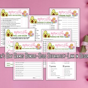 Mother's Day Roll and Share, Mother's Day Dice Game, Mothers Day Games ...
