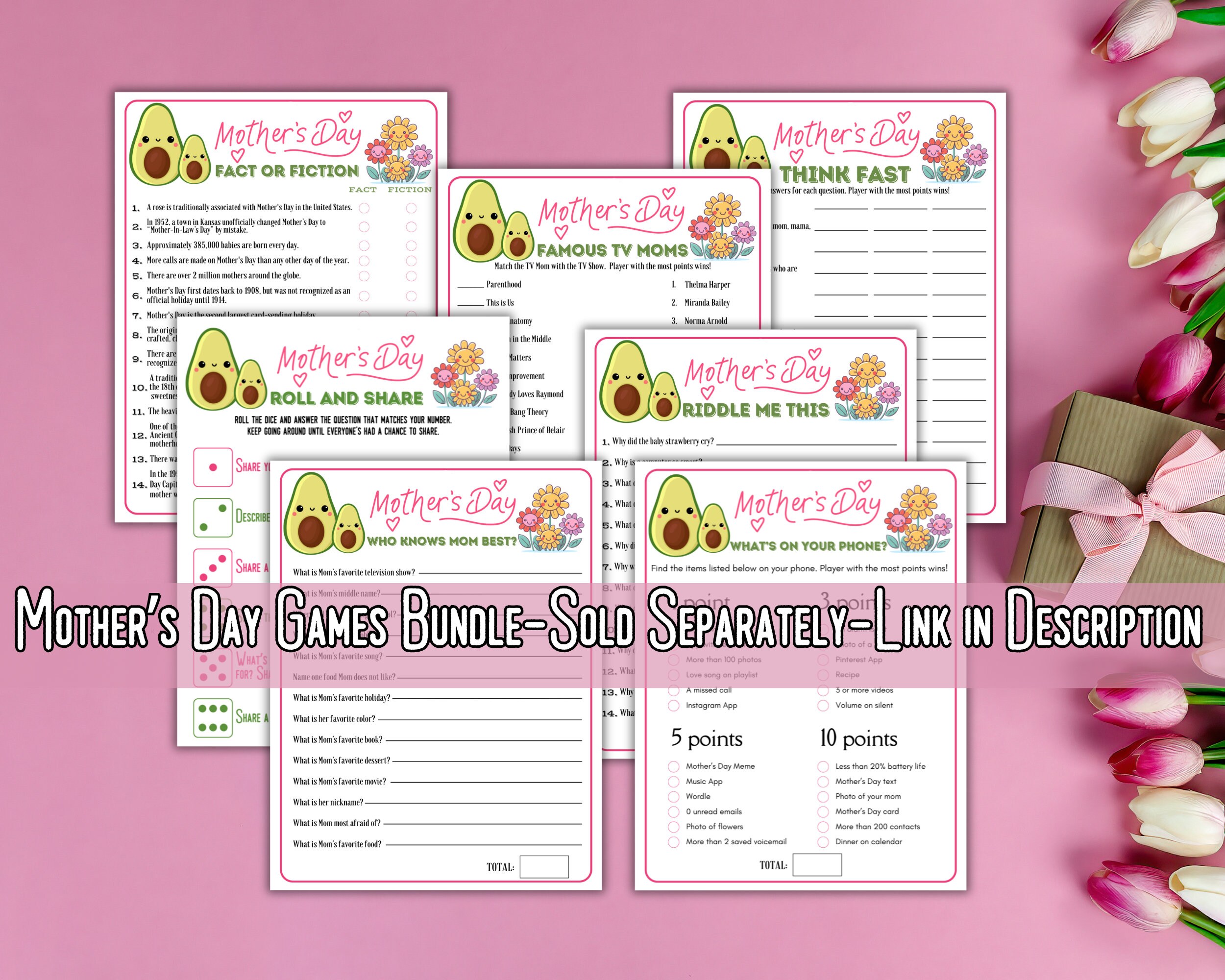 Mother's Day Roll and Share, Mother's Day Dice Game, Mothers Day Games ...