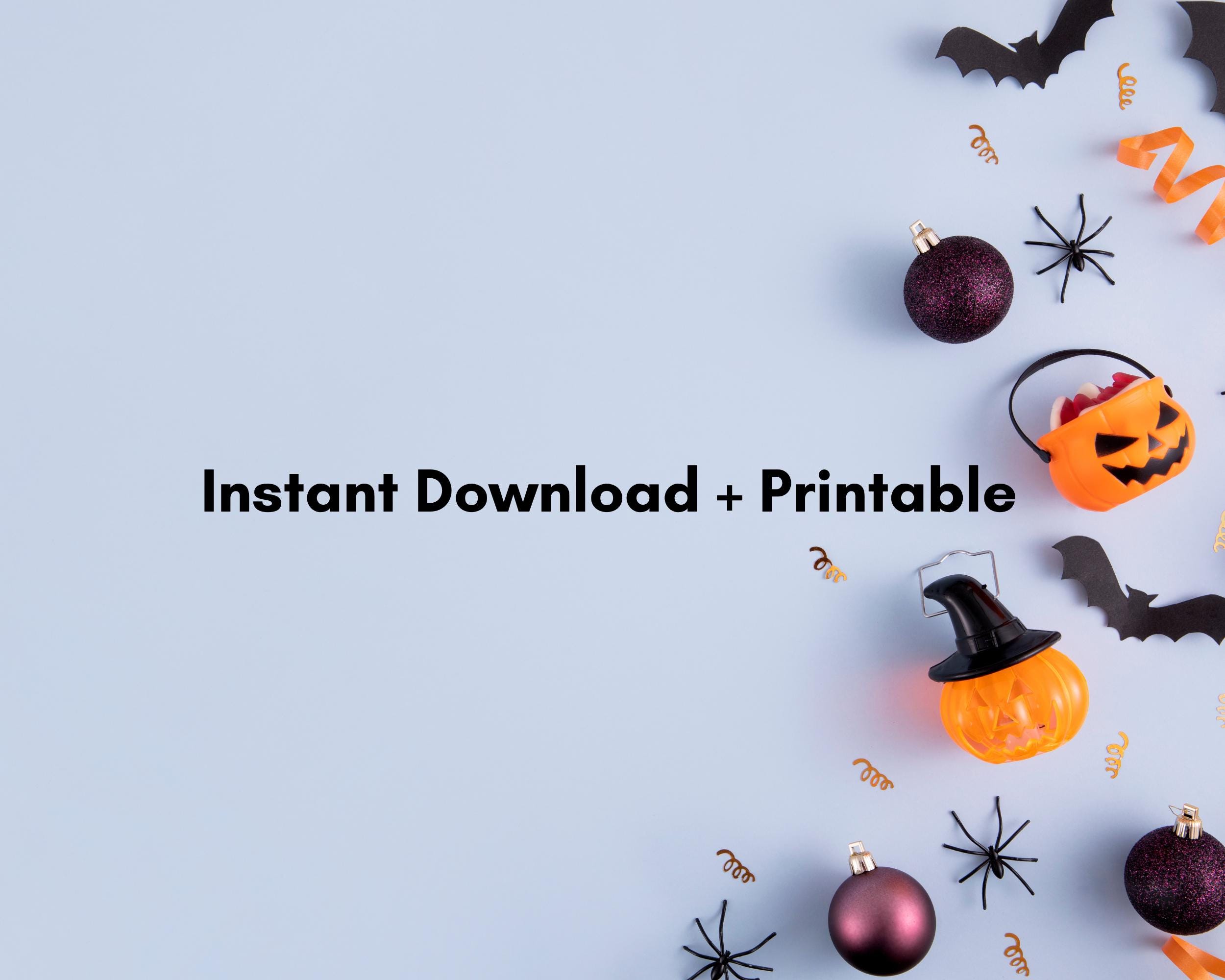 Halloween 5 Second Game, Halloween Classroom Game, Halloween Trivia ...