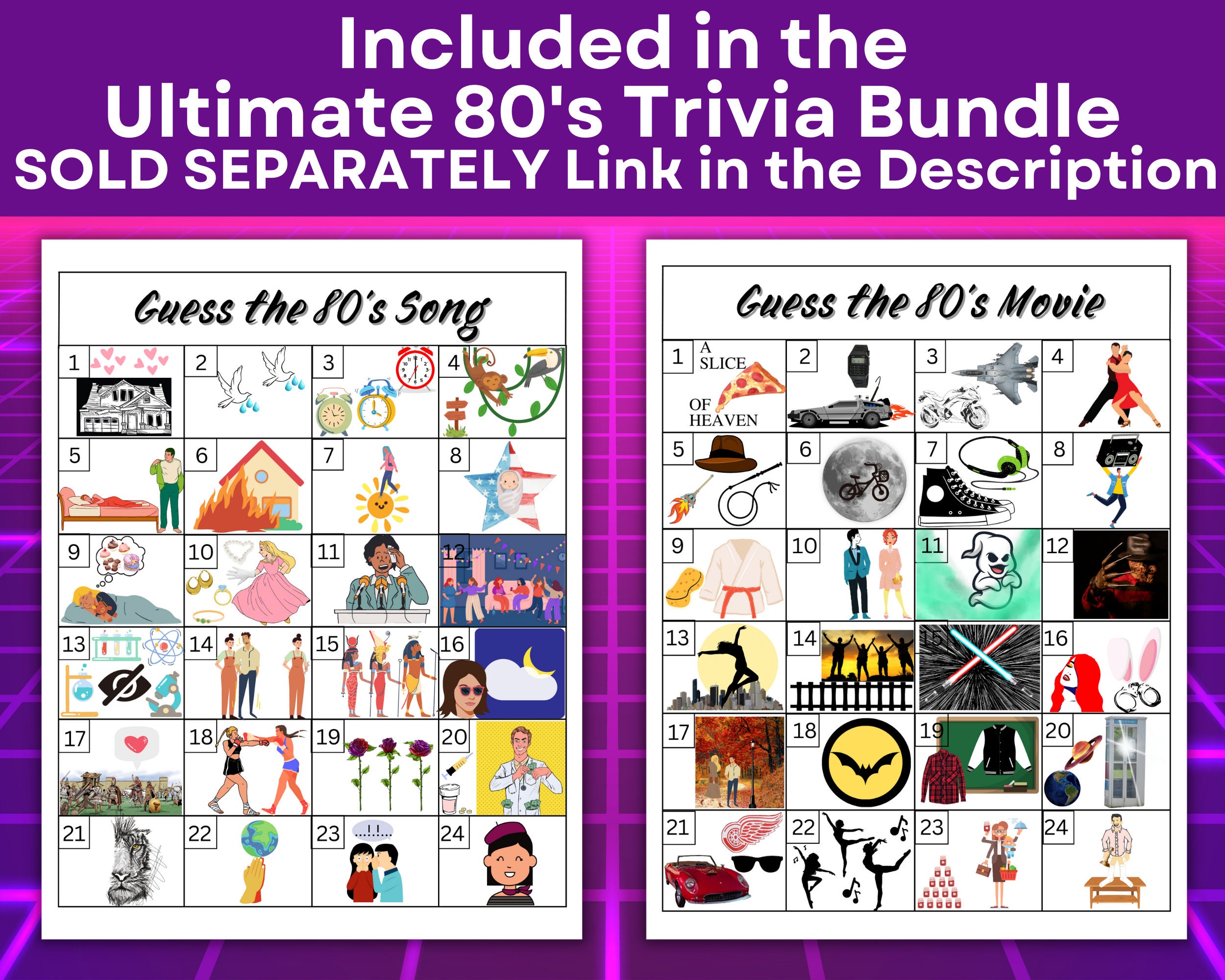 80s Music Trivia, 80s Song Trivia, 80s Trivia Game, 80s Trivia, 80s ...