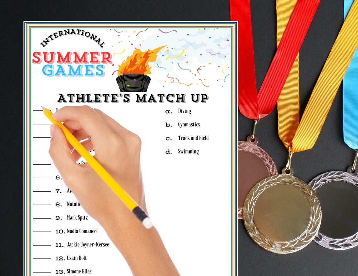 2024 Summer Games Bundle, 2024 Summer Sports, 2024 Summer Games ...