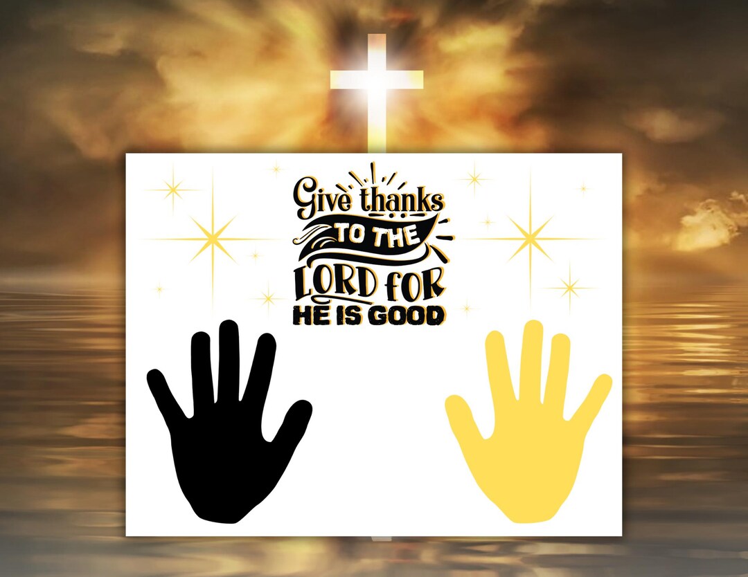Christian Handprint Craft, Christian Craft for Kids, Bible Handprint ...