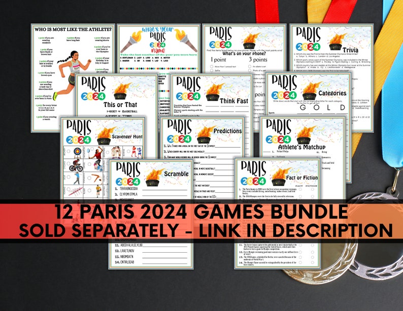 2024 Paris Word Scramble, Paris 2024 Word Game, 2024 Summer Games, 2024 ...