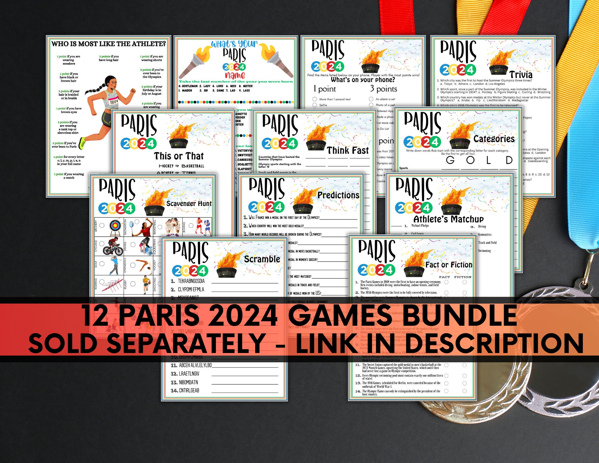 2024 Paris Summer Games Fact or Fiction, 2024 Paris Summer Games Trivia ...