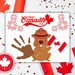Canada Day Handprint Craft, Kids Canada Day Activity, DIY Canada Day ...