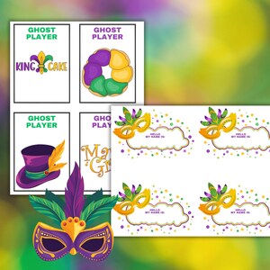 Mardi Gras Bunco Game, Mardi Gras Dice Game, Mardi Gras Party Games ...