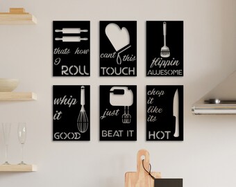 Funny Kitchen Art | Etsy