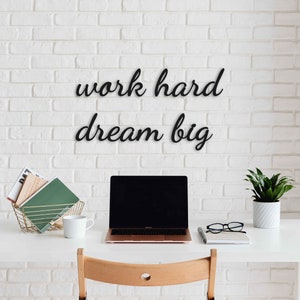 Metal Letters Personalized, Cursive Words Wall Art Your Custom Text ...