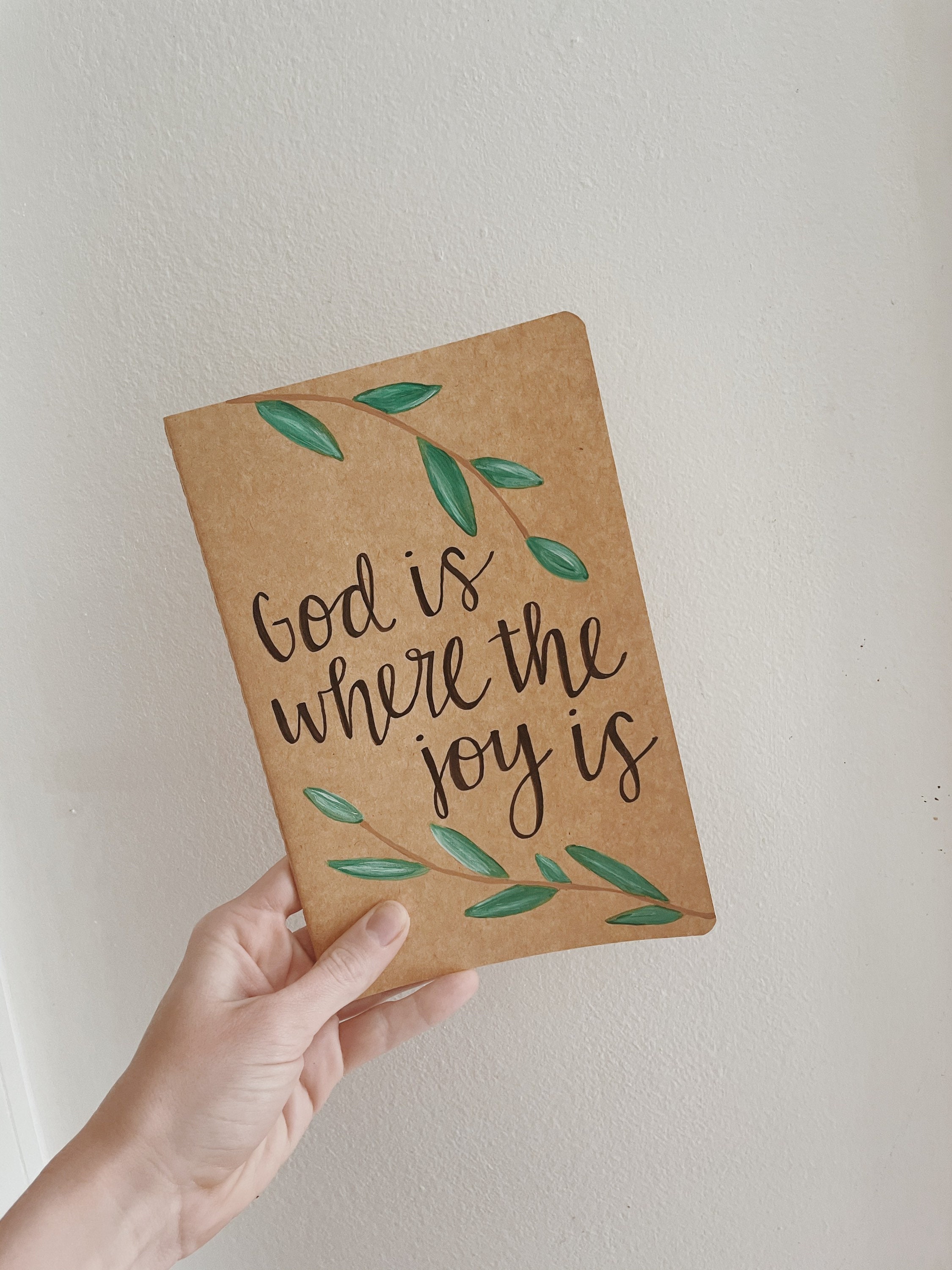 Hand Painted Christian Journal - Etsy