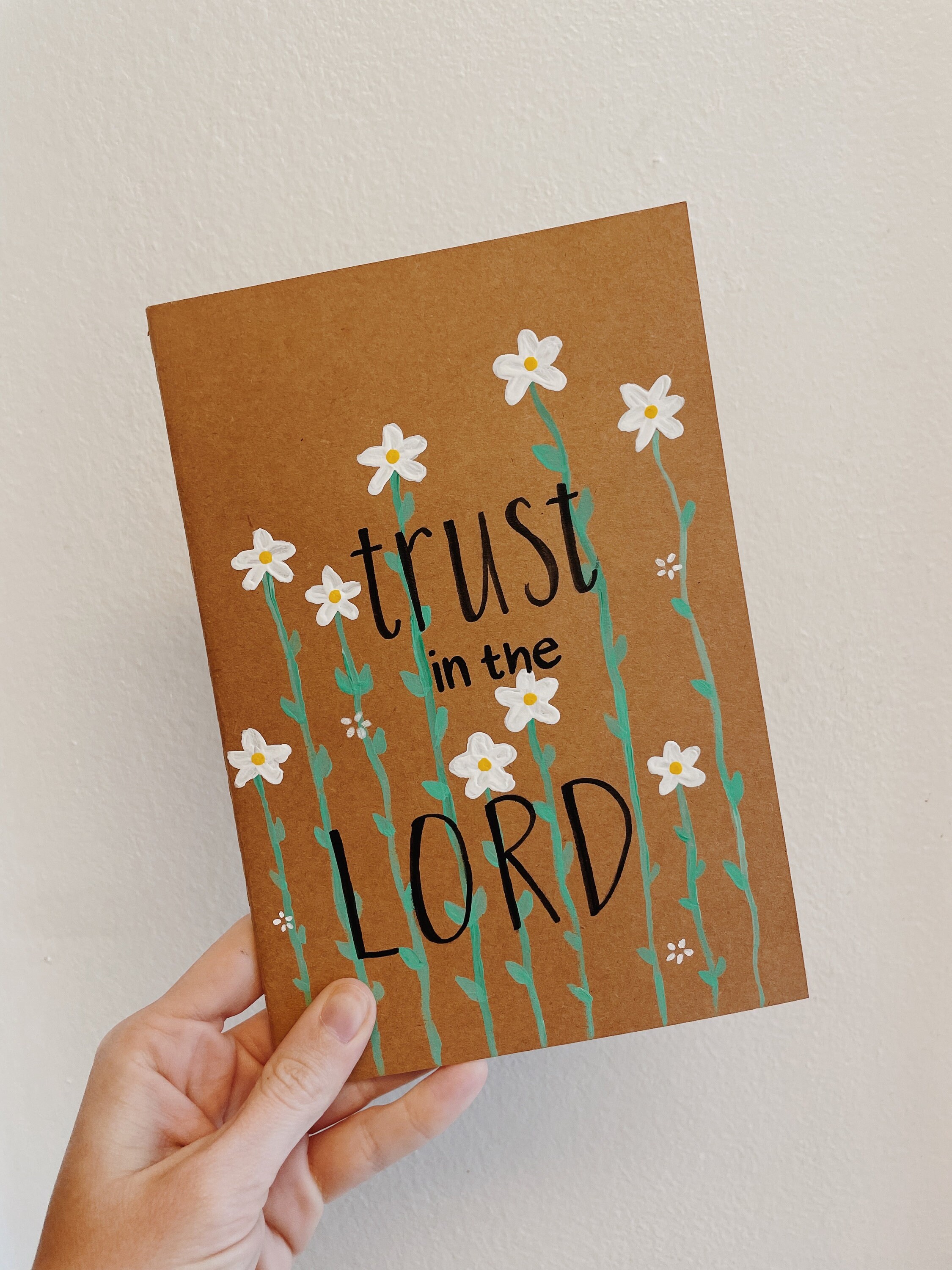 Hand Painted Christian Journal - Etsy