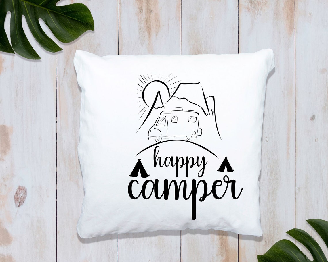 Happy Camper Svg Camping Svg Camper Svg Travel Svg Camp - Etsy