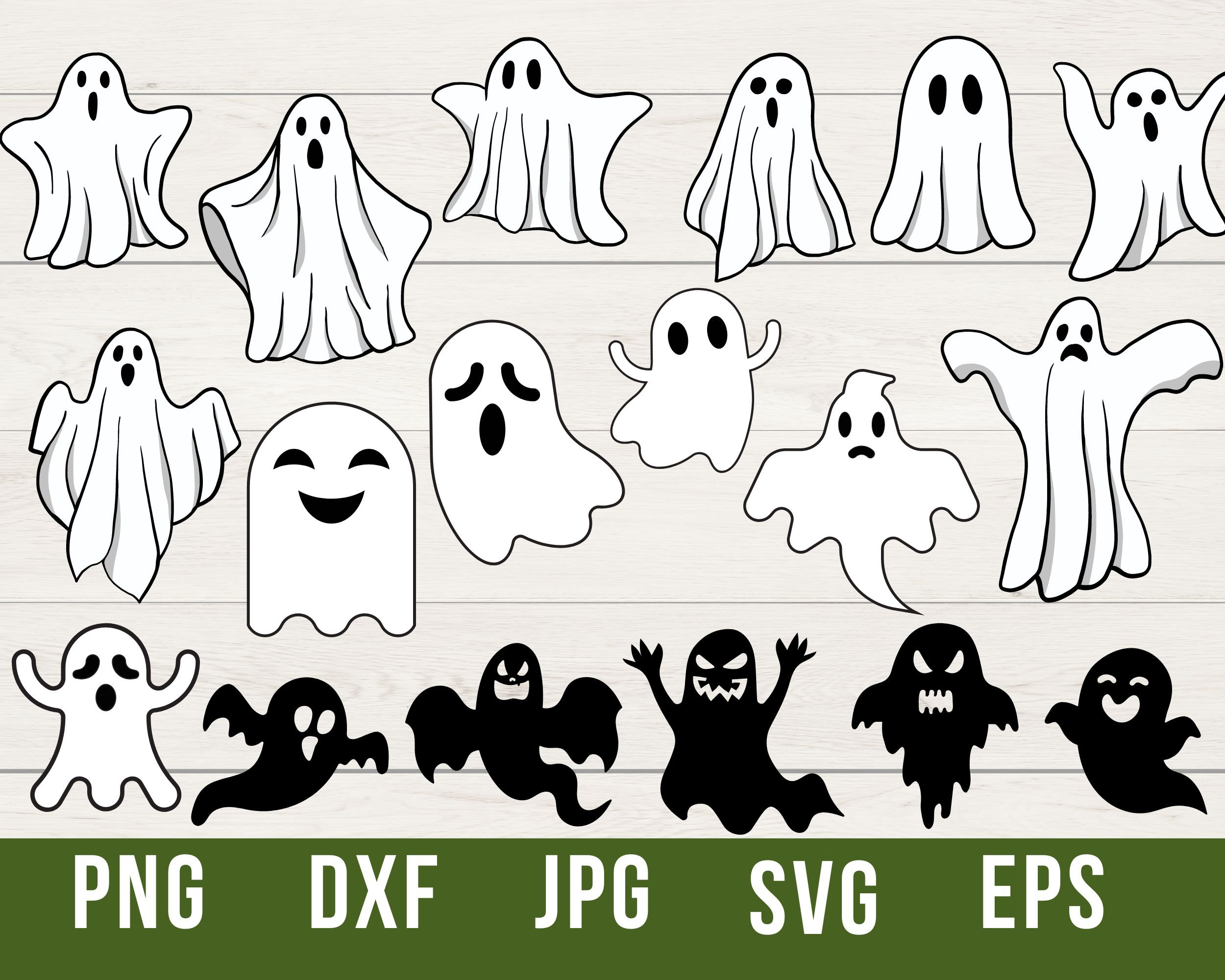 Ghost Svg Ghost Face Svg Cute Ghost Svg Spooky Svg Spooky - Etsy Canada