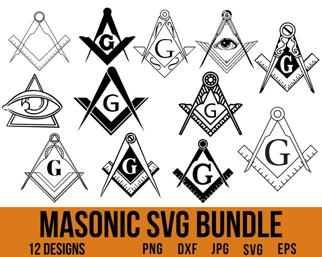 Masonic Svg Bundle, Freemason Svg, Third Eye Svg, Masonic, Freemason ...