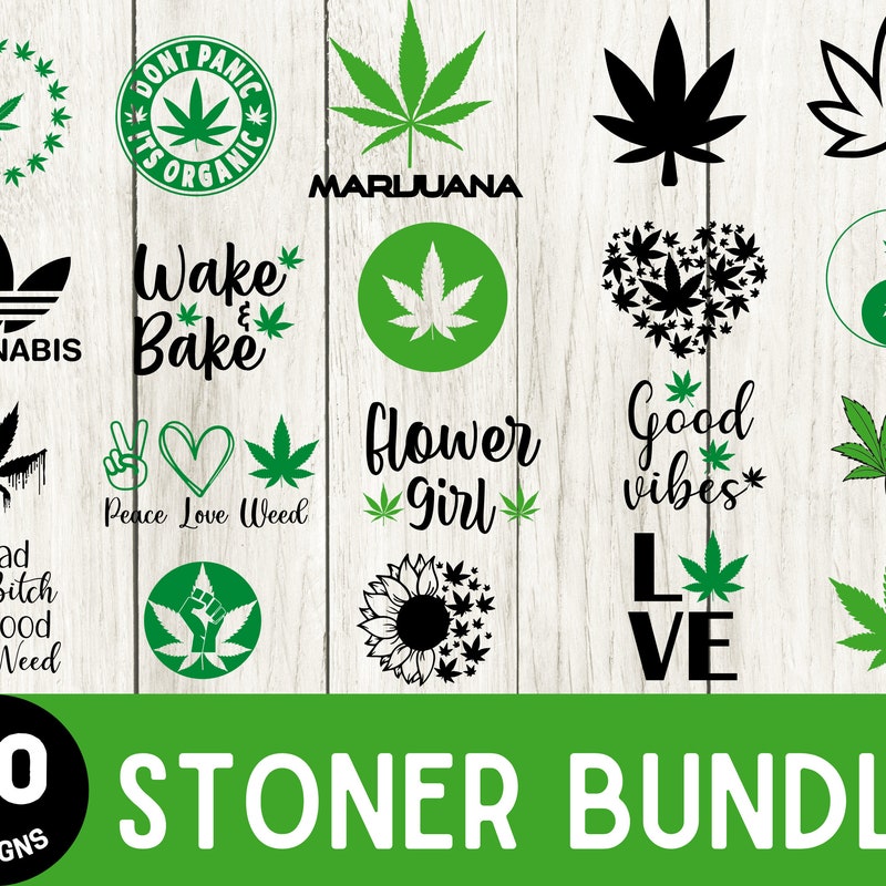 Weed Leaf Svg - Etsy