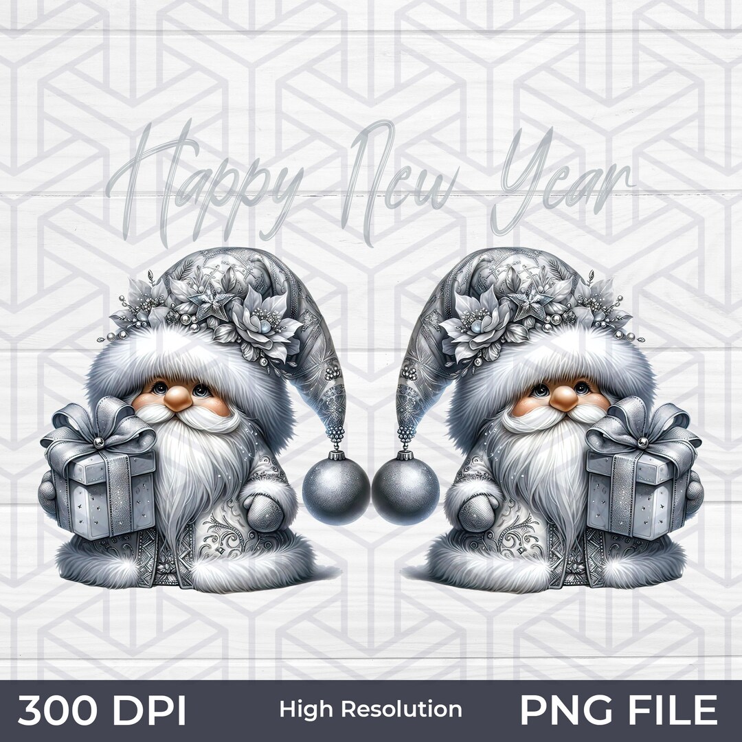 Happy New Year Gnome, Gnome Png, New Year Gnome, Happy New Year, New ...
