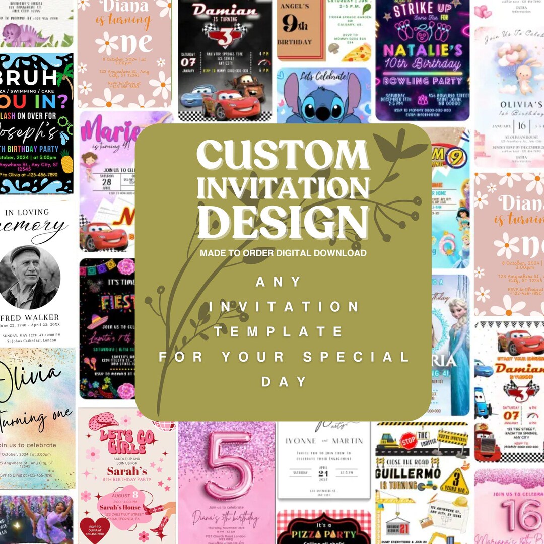 Custom Canva Template - Made to Order Digital Download | Personalized ...