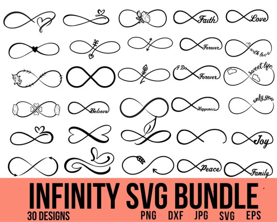 Infinity Svg Family Infinity Forever Infinity Svg Infinity - Etsy
