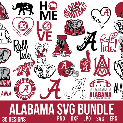 Alabama Football Svg File - Etsy