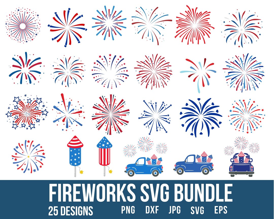 Firework Svg, Firework Png, Firecracker Svg, Fireworks Clipart ...