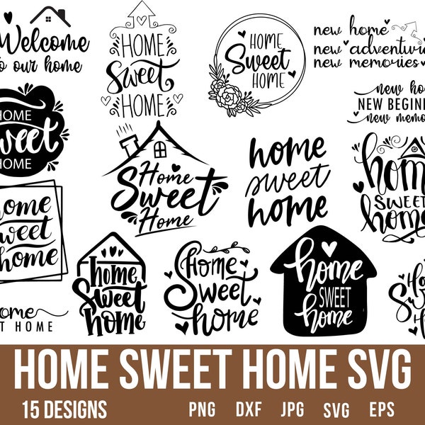 Home Svg - Etsy