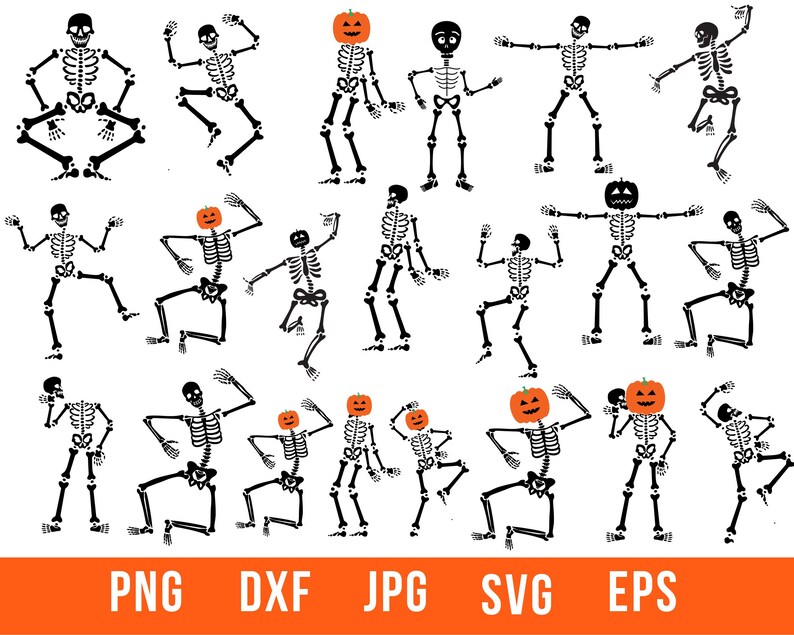 Dancing Skeleton Svg Skeleton Dance Svg Skeleton Svg - Etsy