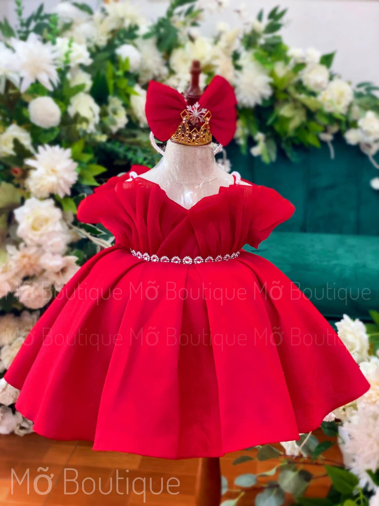 Valentina Dress, Baby Toddler Girl Taffeta Outfit, Luxury Kids Dress ...