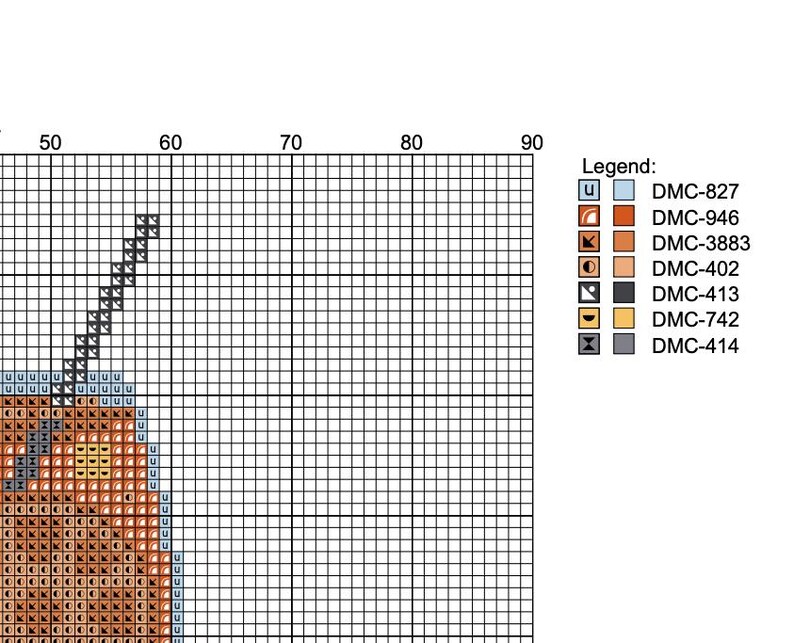 DIY Aperol Spritz Pattern | Digital Chart for Painting Your Own Canvas ...