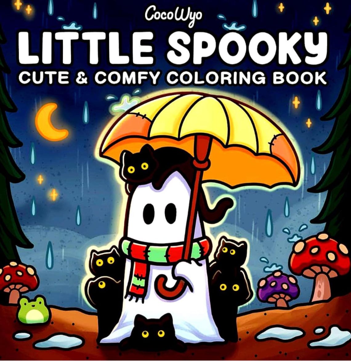 Little Spooky Full Coloring Book Digital - Etsy
