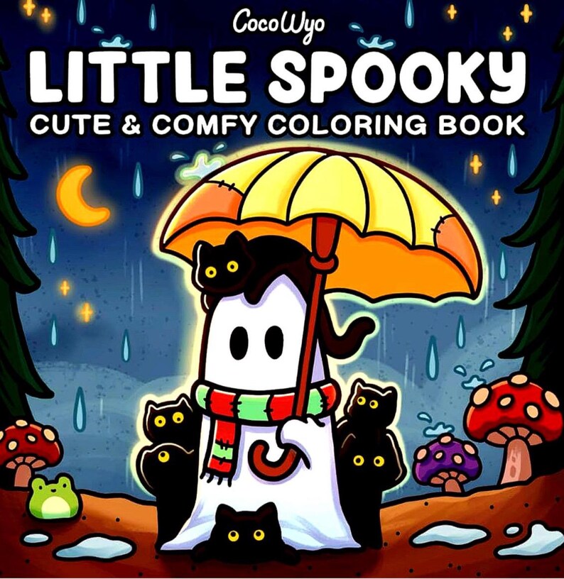 Little Spooky Full Coloring Book Digital - Etsy