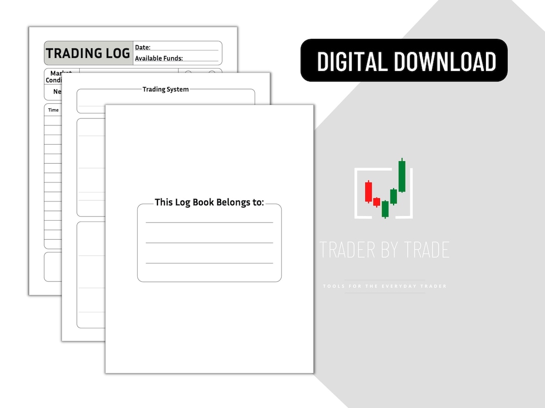 Trading Log Book, Track Trades in Stocks, Futures, Options and Forex ...