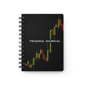 Trading Journal, Hardcover Notebook - Lined, 50+ Candlestick Technical ...