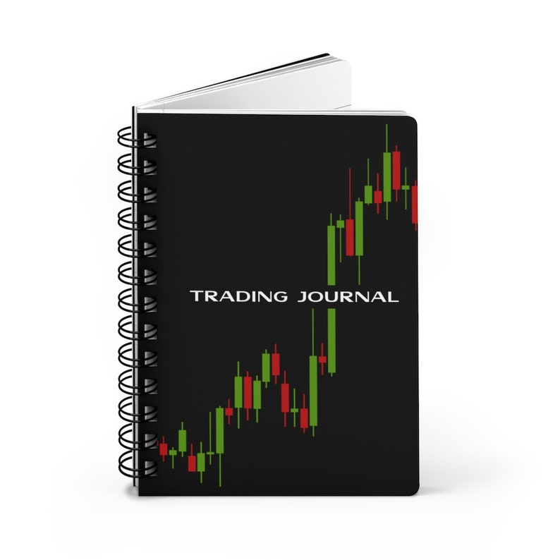 Trading Journal Hardcover Notebook Lined 50 Candlestick - Etsy