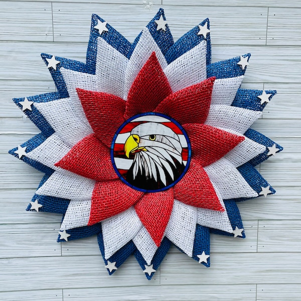 American Eagle Wreath - Etsy